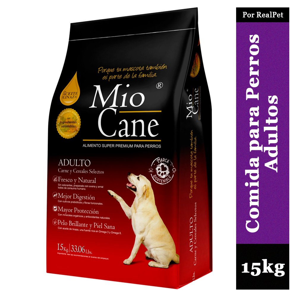 Comida para Perro Adulto Mio Cane Super Premium 15 kg – RealPet ...